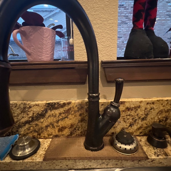 Faucet Splash Catcher - Kitchen Faucet Bib - Kitchen Faucet Drip ...