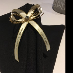 Personalized Favor Ribbon/funeral Capias/wedding/quinceañeras/listones ...