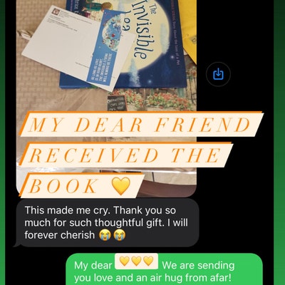 The Invisible String Backpack signed Hardcover - Etsy