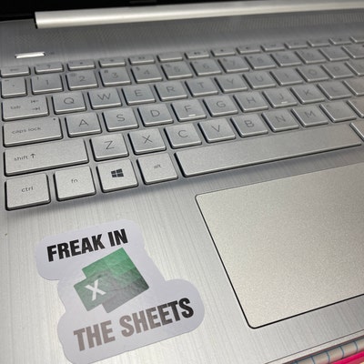 Funny Sticker, Microsoft Excel Freak in the Sheets Sticker / Decal - Etsy