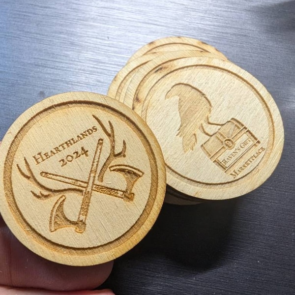 100 Custom Round Tuit Tokens - Your Company or Church Name and Message ...
