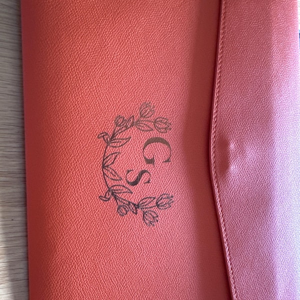 Personalized Leather File Folder, Custom Leather Document Case, Engrave ...