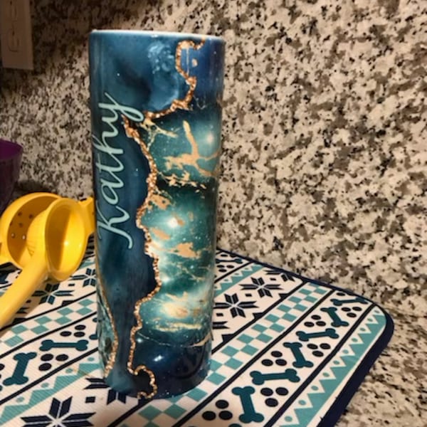 BTS K-pop Personalized 40 Oz Stainless Steel Tumbler With Handle, Lid ...