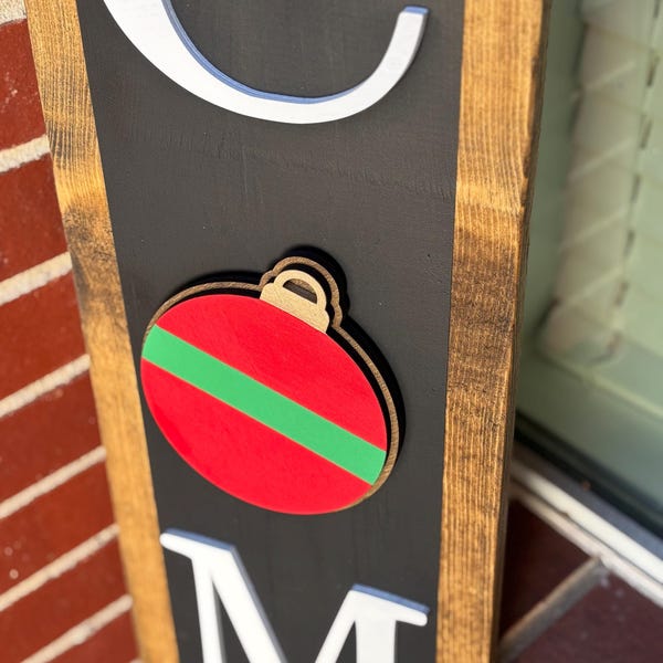 Interchangeable Porch Sign With Interchangeable Pieces, Interchangeable ...