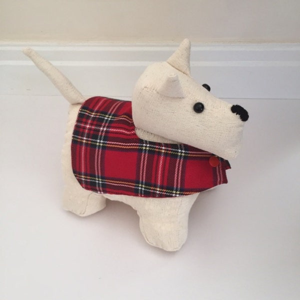 Scottie Dog Toy Sewing Pattern, Cute Fabric Doorstop, Quick & Easy Gift ...