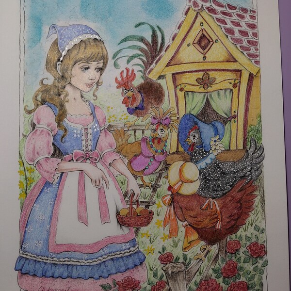 Dear Diary Coloring Page Grayscale Illustration Instant Download ...