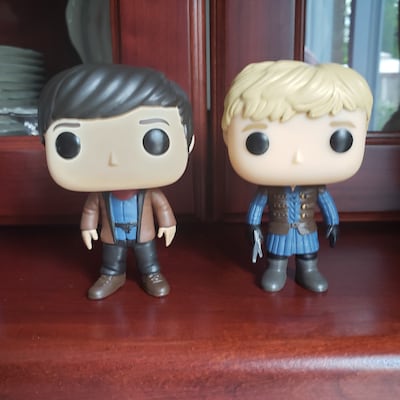 Merlin / Arthur BBC Merthur Custom Figure Pop Doll - Etsy