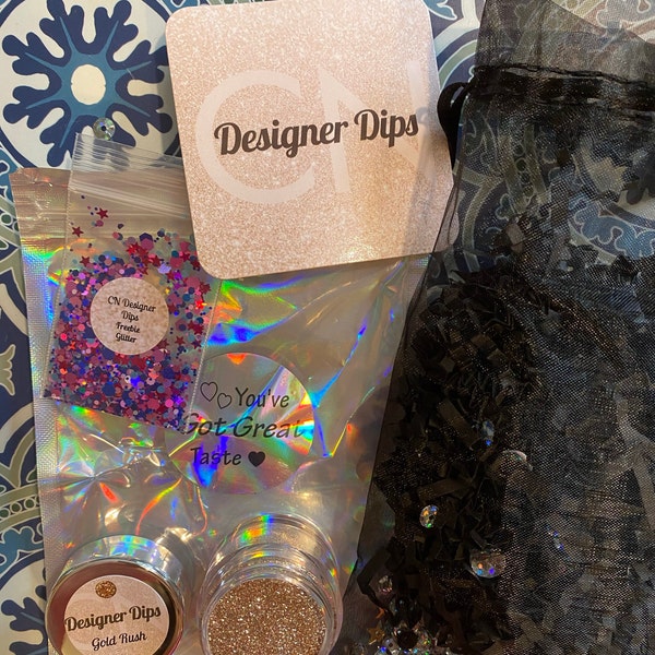 Gold Rush- Dip Powder, Dip Powder for Nails, Glitter Dip Powder, Gold ...