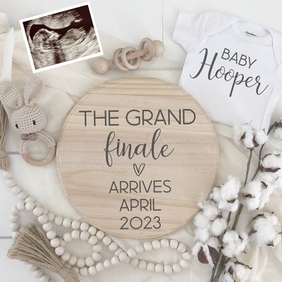 Last Baby Digital Pregnancy Announcement Grand Finale - Etsy
