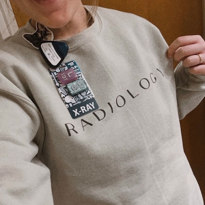 Radiology Skeleton Sweatshirt RAD Tech Gifts Radiologist Gift X-ray ...