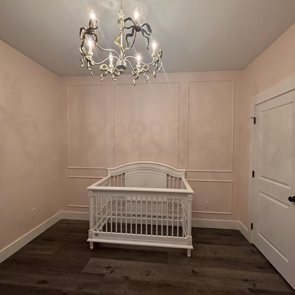 Wall Molding Kit DIY Accent Wall Kit Office Wainscoting Panels 3 Upper ...