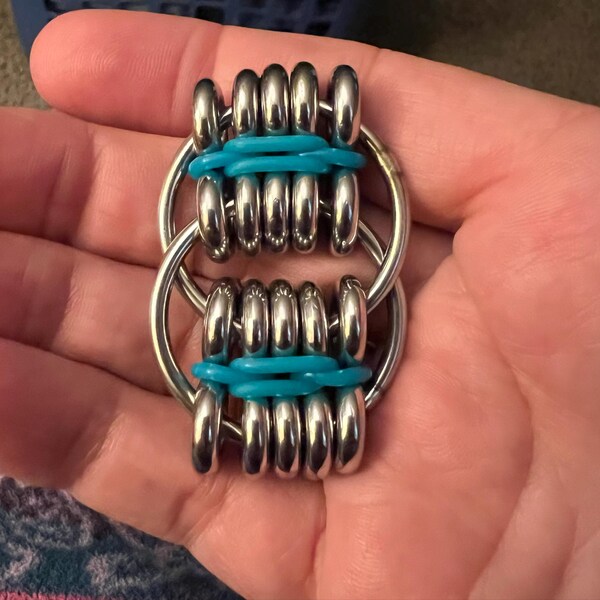 The Pocket Vortex, Infinity Fidget Toy, Sensory Stim Focus Tool by Floppy Links Fidgets - Etsy