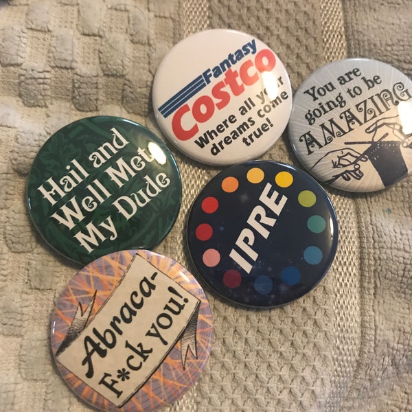 TAZ: Balance Pinback Button Set - the Adventure Zone Padcast Fan Art ...