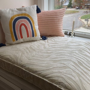 Custom Bench Cushions Window and Trapezoid Cushions in a Wide | Etsy