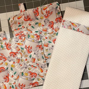 Crawfish Boil Cotton Fabric by Fabric Finders, Crawfish Cotton Fabric ...