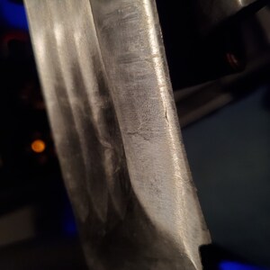 Big Falcata Sword With Straight Handle, Long Kukri Machete Handmade in ...