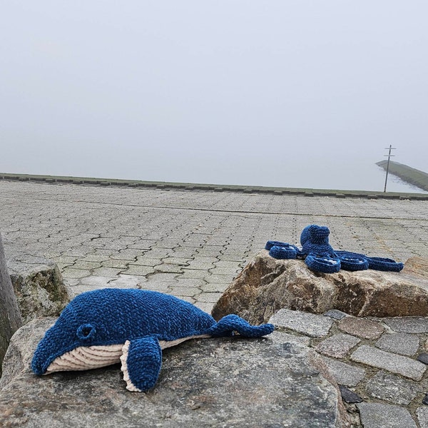 BUNDLE - Hugo the Humpback Whale Pattern | Crochet Pattern |digital ...