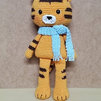 Alain the Tiger Amigurumi Crochet Pattern Create Your Own Adorable ...
