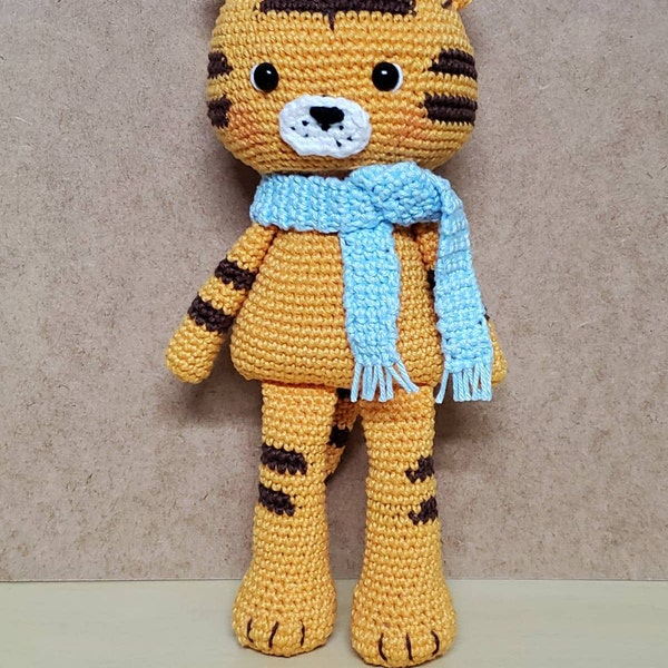 Alain the Tiger Amigurumi Crochet Pattern - Create Your Own Adorable ...