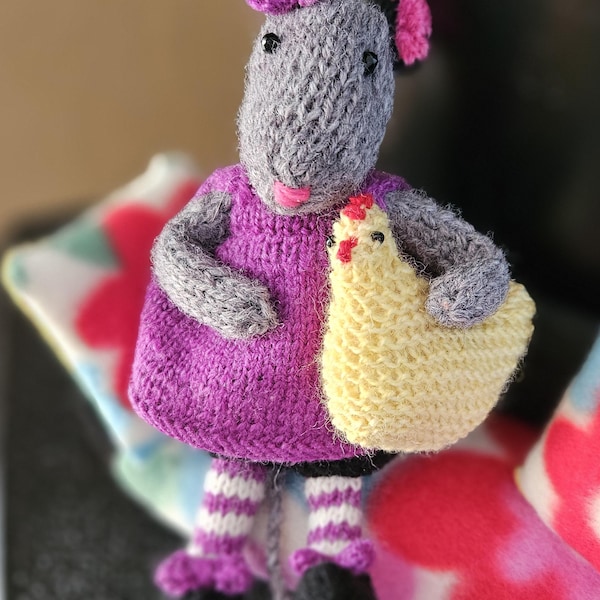 BO Rabbit / Bunny Toy Knitting Pattern / Lapland Visitors Part 1 / Plus ...