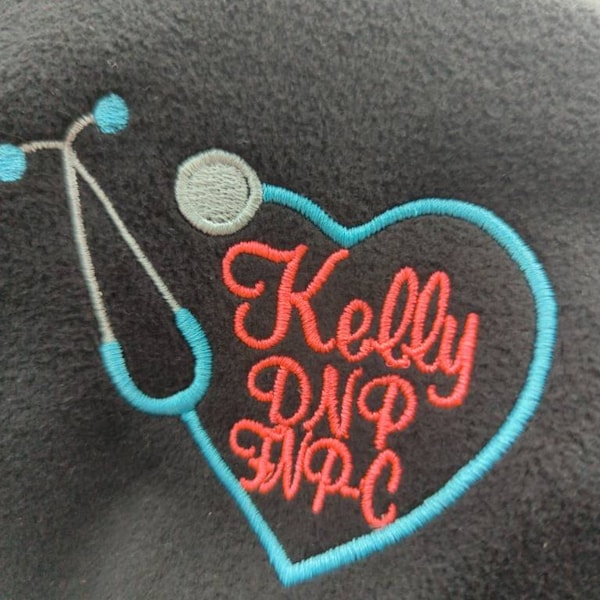 Custom Embroidered White Medical Lab Coat/women's Fit/wonder Wink Brand ...