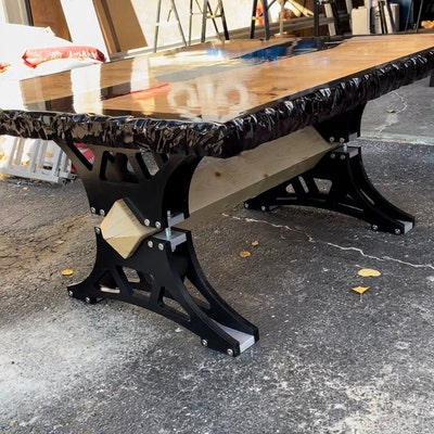 CNC Router Files for Wooden Table Legs, Industrial Style. CNC Vector ...