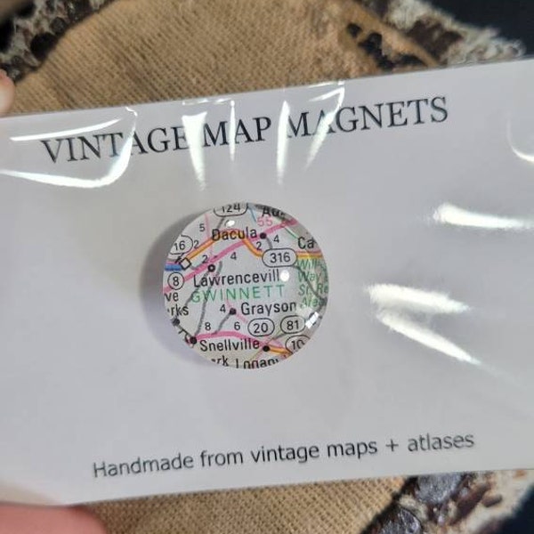 Custom Vintage Map Key Chain, Choose Your Location, Guy Gift, Keychain ...