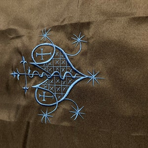 Lilith Conjure Cloth Altar Cloth Rituals Invoking Voodoo Veve - Etsy