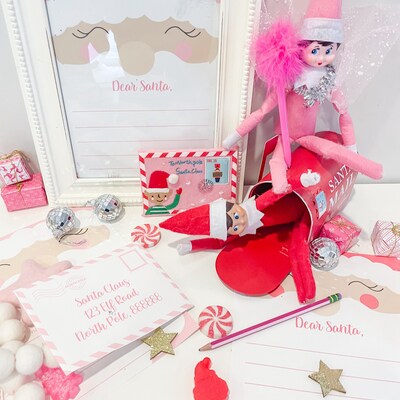 Letter to Santa Kits, Post Card to Santa, Kids Christmas List, Gift ...