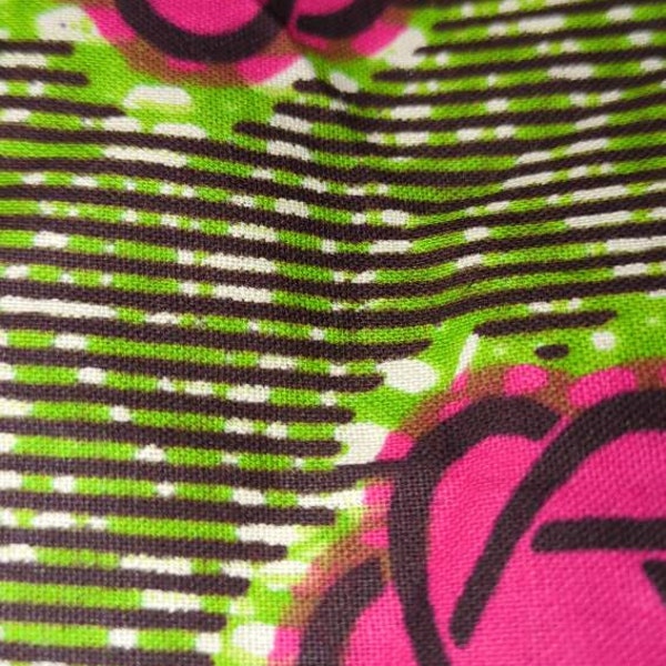 Ankara African Print Kente Fabric By The Yard Etsy