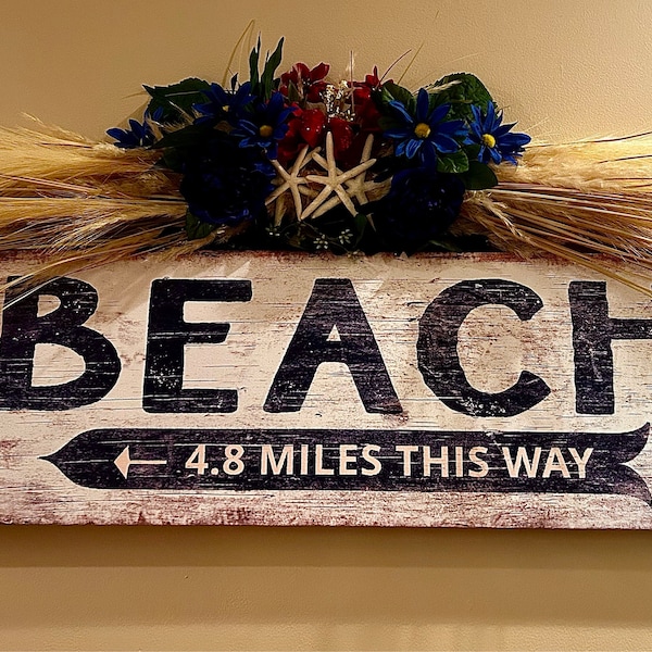 Personalized Beach House Signs, Beach Coastal Decor, Large & Small ...