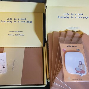 10-pack Kraft Notebook 60 Pages 30 Sheets Paper 80 Gsm - Etsy