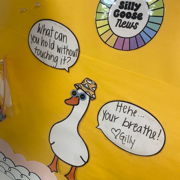 Silly Goose Classroom Printable | Back to School Decor for Teachers ...
