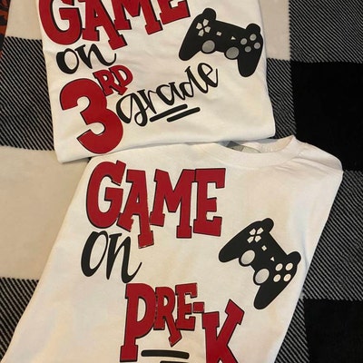 Game on 3rd Grade SVG, SVG Cut File, Third Grade Svg, Back to School ...