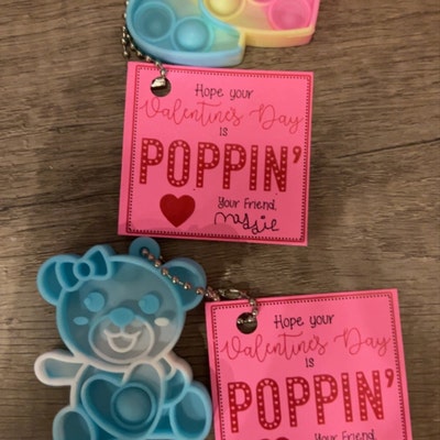 Hope Your Valentines Day is Poppin Digital Printable Pop It Valentine ...