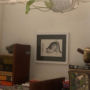 Kliban Cat Poster- 1977- Love to Eat Them Mousies - Etsy