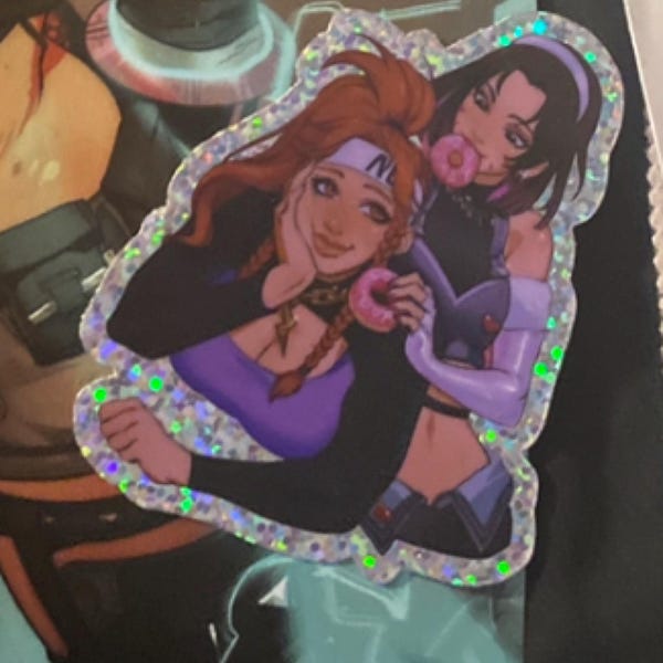 Overwatch Glitter Sticker Le Sserafim Sticker Cute Dva Sticker Cute ...