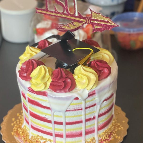 Seminole Girl Arrow, Seminole Girl Cake Topper, Seminole Graduation ...