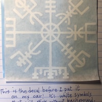 Gungnir Vinyl Sticker Decal Odin's Spear - Etsy Canada