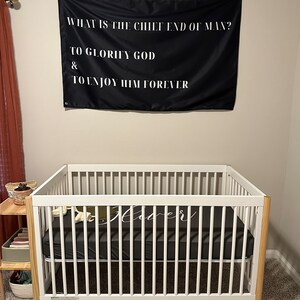 Kids Christian Tapestry, Bible Toy Room Banner, Scripture Wall Decor ...