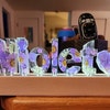 Personalized Color Letter Nightlight,charge Multicolor Light,custom ...