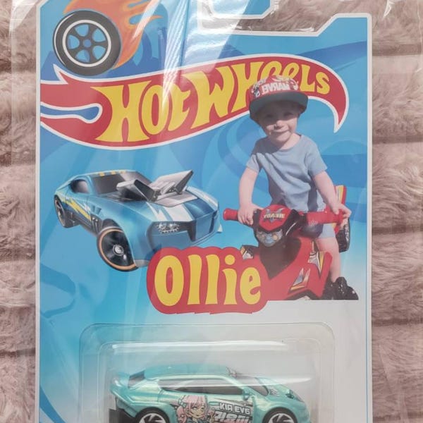 Personalised Hot Wheels Gift | Hot Wheels Party Decorations | Custom ...