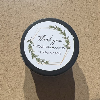 Birthday Party Foiled Stickers, Personalized Foiled Birthday Stickers ...