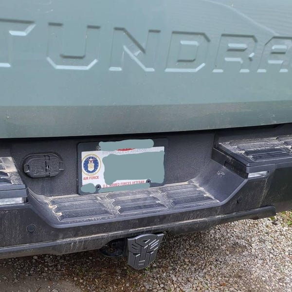 3D Printed Transformer Trailer Hitch Covers. Autobots | Decepticons - Etsy