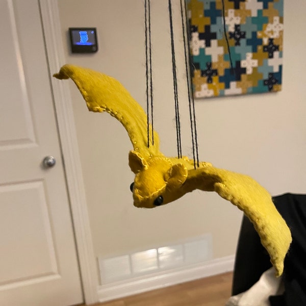 Bat. DIY Stuffed Felt Animal Pattern and Guide - Etsy