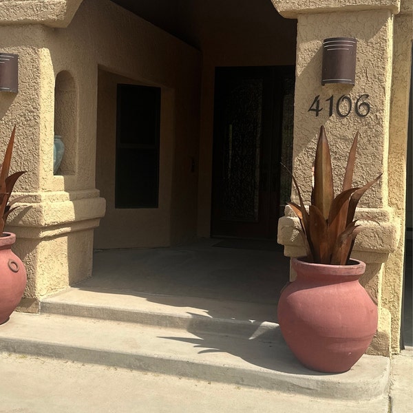 Classic Smooth Spanish Style Address Numbers 6 Inch - Etsy