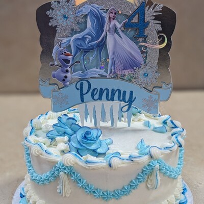 Frozen Cake Topper-frozen 2 Cake Topper-lights Up Frozen Party Package ...