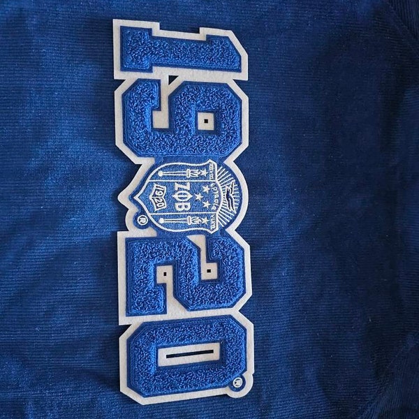 Sigma Gamma Rho Embroidered Chenille Iron On/sew on Patch. - Etsy