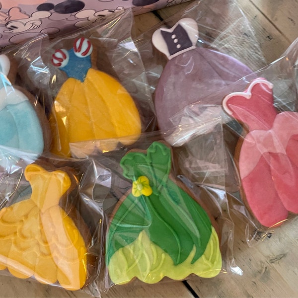 Princess Biscuits,birthday Biscuits, Birthday Cookies, Party Favour ...