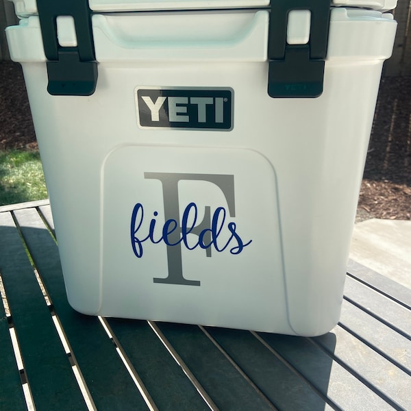 Personalized YETI Cooler Decals-personalized RTIC Cooler Decals-custom ...